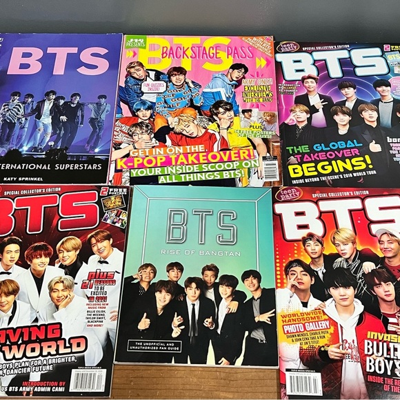 Other | 6 Bts 3 Special Collectors Edition Magazines 1 Fan Guide 1 ...